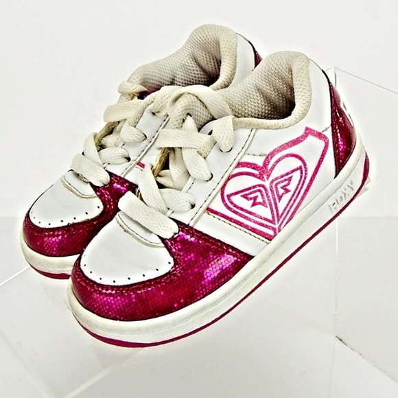 Roxy | Shoes | Toddler Girls Pink Roxy Shoes Sneaker Size 6 | Poshmark
